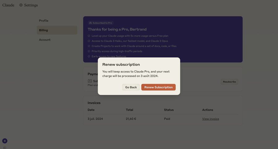 Subscription renewal UI/UX design design examples | Nicelydone